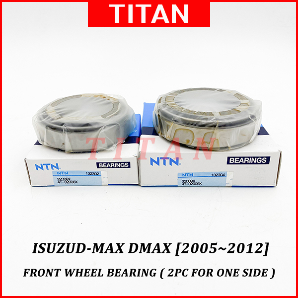 Ntn Japan Front Wheel Bearing ( 2pc For one Side ) Isuzu D-MAX DMAX ...