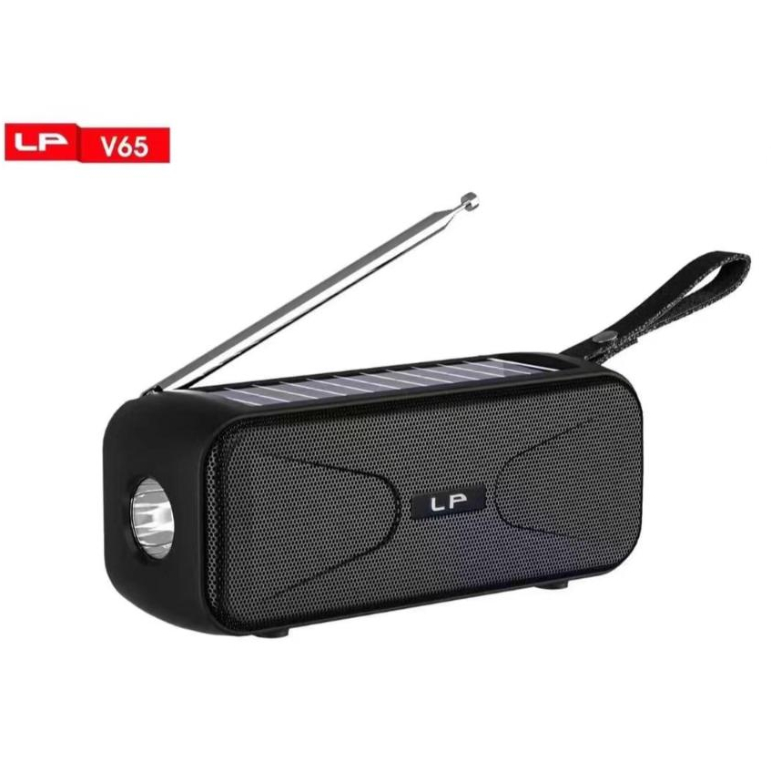 LP-V65 TWS Wireless Bluetooth V5.1 Portable Speaker / Solar ...