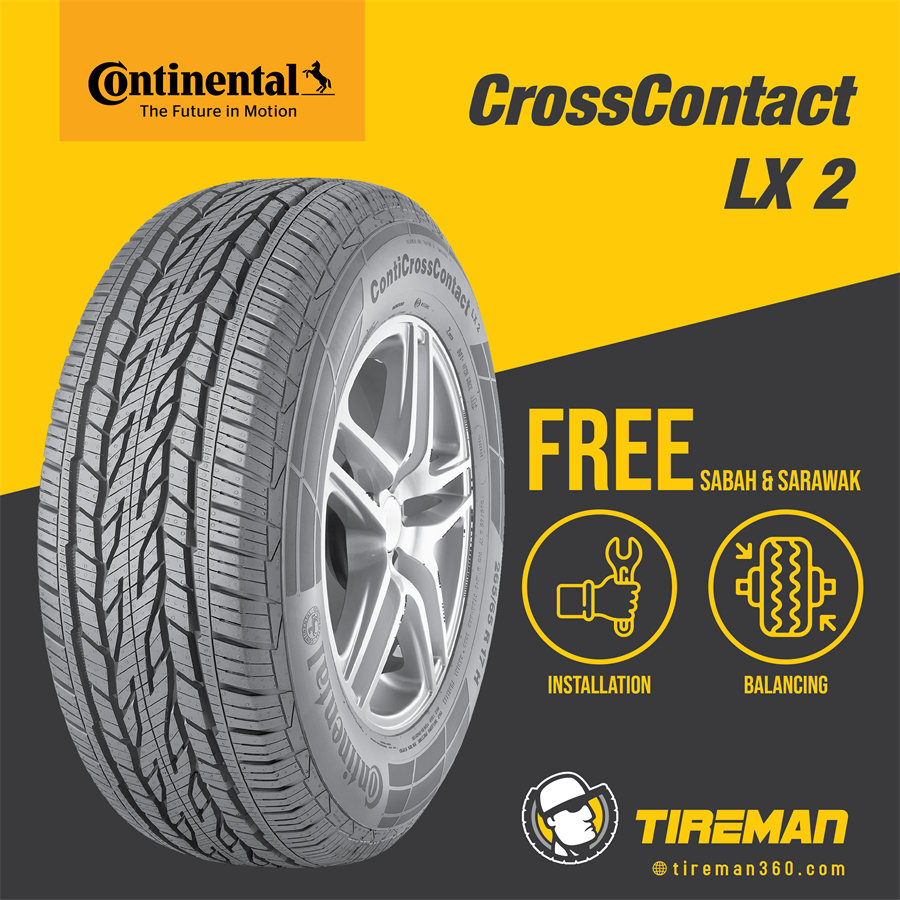 Continental CCLX 2 Sport 17 18 Inch Tayar Tire (FREE INSTALLATION/Delivery) SABAH SARAWAK KL CX5 ...