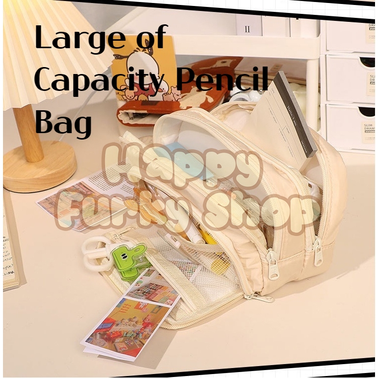 Pencil Case Large Capacity Pencil Box 铅笔盒 Pensil Case Aesthetic Korean ...