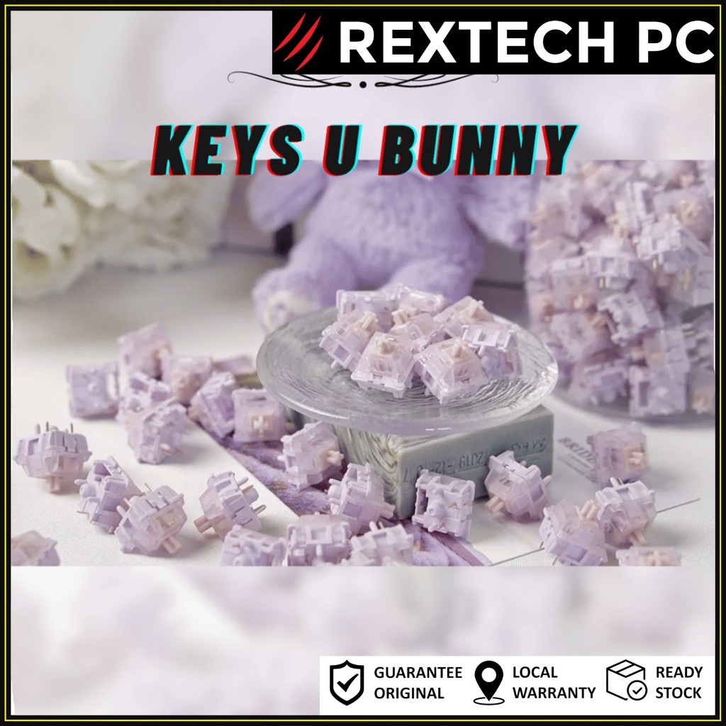 KEYS U Bunny Linear Switches Switch for Mechanical or Gaming Keyboards ...