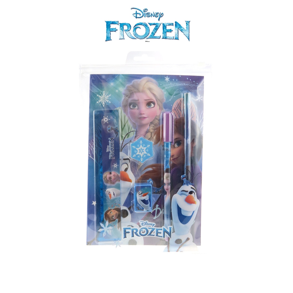 ️New! Disney Frozen Elsa Stationery Set / Alat Tulis Set 6 in 1 With ...