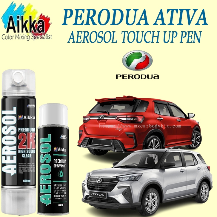 PERODUA ATIVA Original Stock Colour- Aerosol Spray Tin / Cat Kereta ...