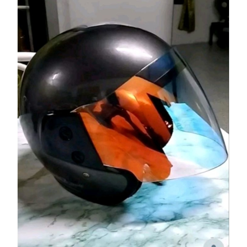 LTD CRYSTAL SILVER REVO SIANG MALAM V SHAPED VISOR FOR HELMET INDEX ...