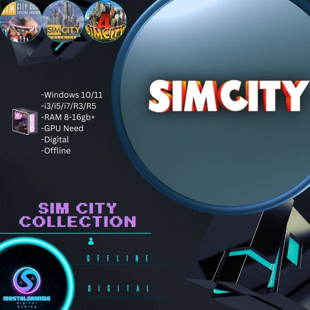 [Pc Game][Digital] SimCity Collection | Shopee Malaysia