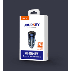 RECCI RCC-N17 33W PD33W+18W TRANSPARENT CAR CHARGER - BLUE | Shopee Malaysia