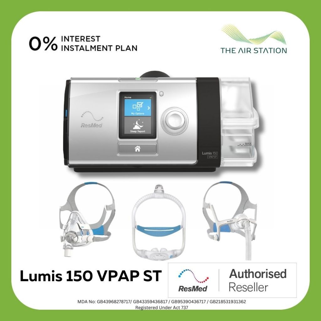 ResMed Lumis 150 VPAP ST ANZ TRI 4G With Mask Bundle CPAP APAP Sleep ...
