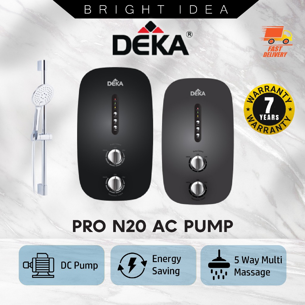 DEKA PRO N20 DC Pump Instant Heat Water Heater with DC Inverter Pump ...