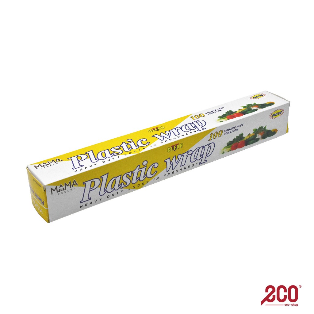 Mama Food Wrapping Cling Film / Transparent Food Plastic Wrap (30cm x ...