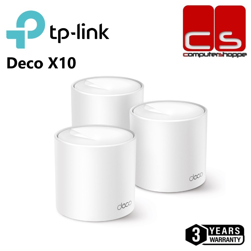 TP-Link Deco X10 AX1500 Whole Home Mesh Wi-Fi 6 System - 1Pack/2Pack ...