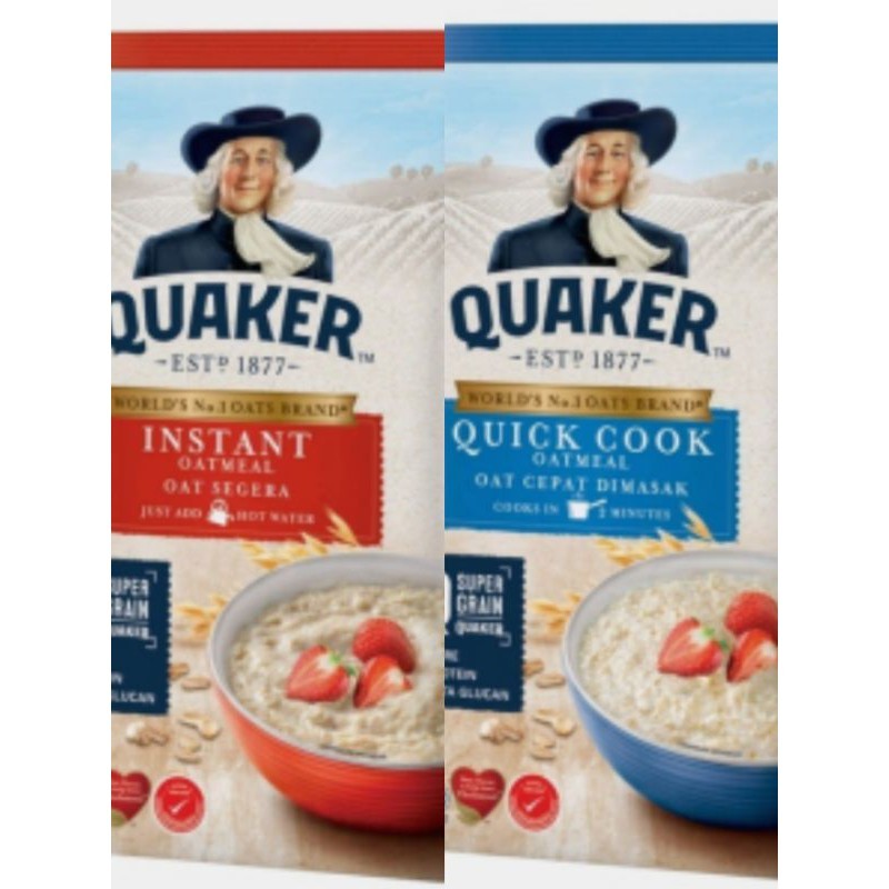 Quaker Instant / Quickcook Oatmeal 1.35kg | Shopee Malaysia