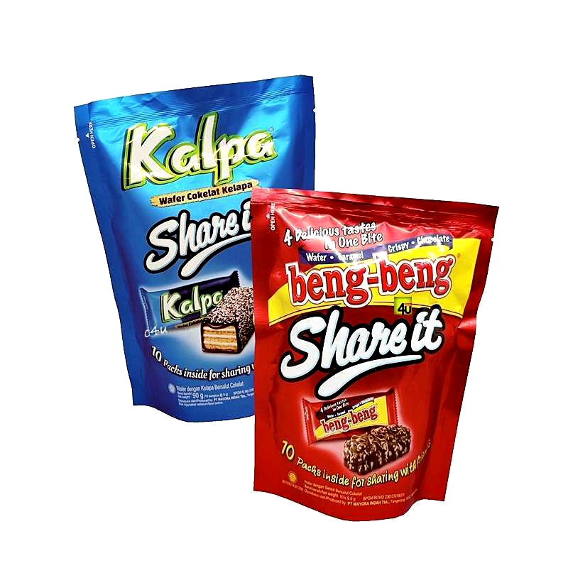 Share It - KALPA Wafer Coklat Kelapa (90g) & MAYORA Beng Beng (95g ...
