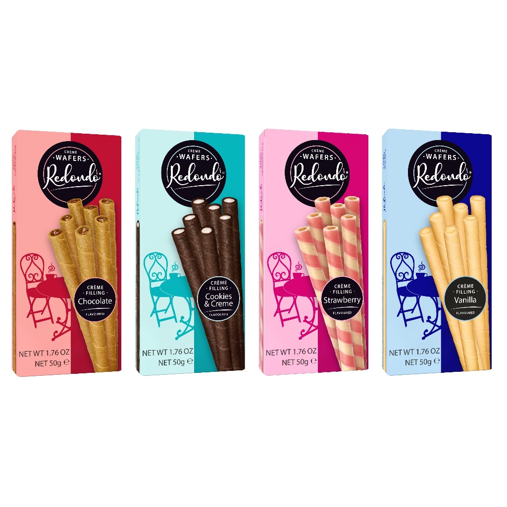 Redondo Wafer Rolls 50g BOX [HALAL] | Shopee Malaysia