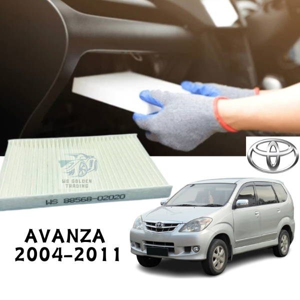 TOYOTA AVANZA F601 F602 2004-2011 CABIN AIRCOND FILTER ( 88568-02020 ...
