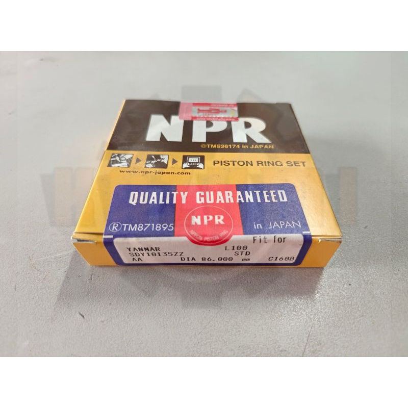 Yanmar Engine Piston Ring Set L100 | Shopee Malaysia