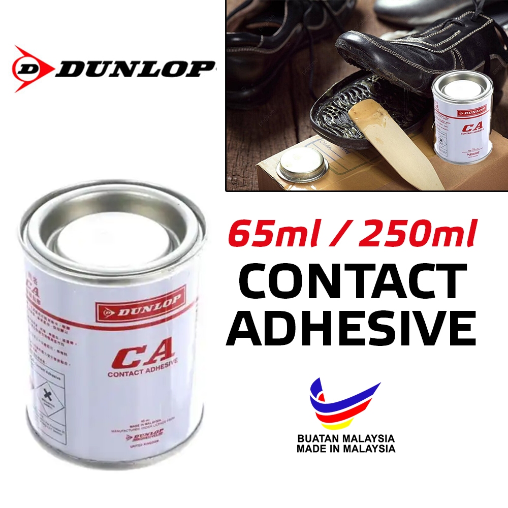Dunlop CA Contact Adhesive Glue Gam Kasut 65ml/250ml | Shopee Malaysia