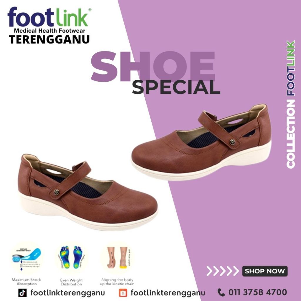 Footlink Medical Health / Women Shoe ( LW 40-332 ) | Shopee Malaysia