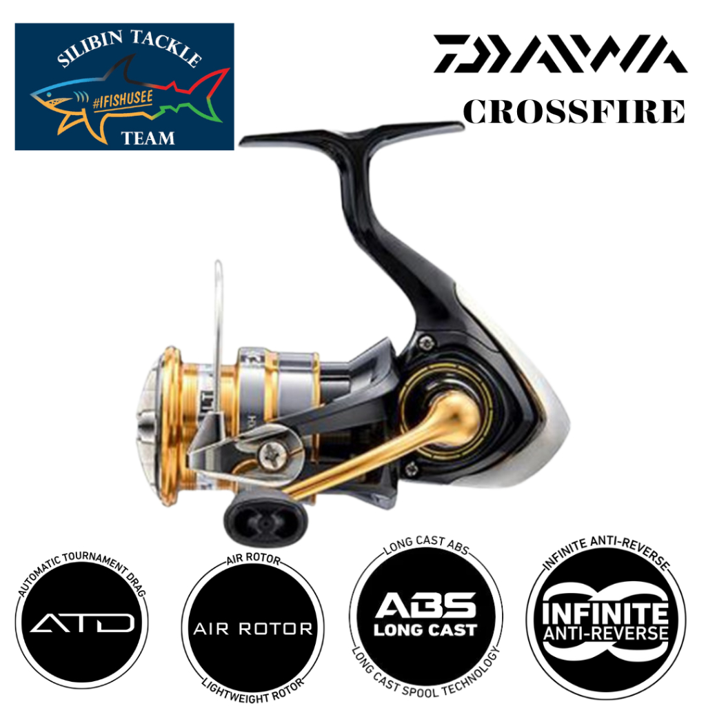 DAIWA CROSSFIRE LT 4BS NEW Spinning Reel 🔥 | Shopee Malaysia