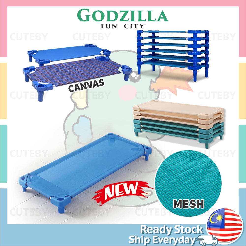READY STOCK STACKABLE KIDS BED/ Kindergarten katil/TASKA/TADIKA HOME ...