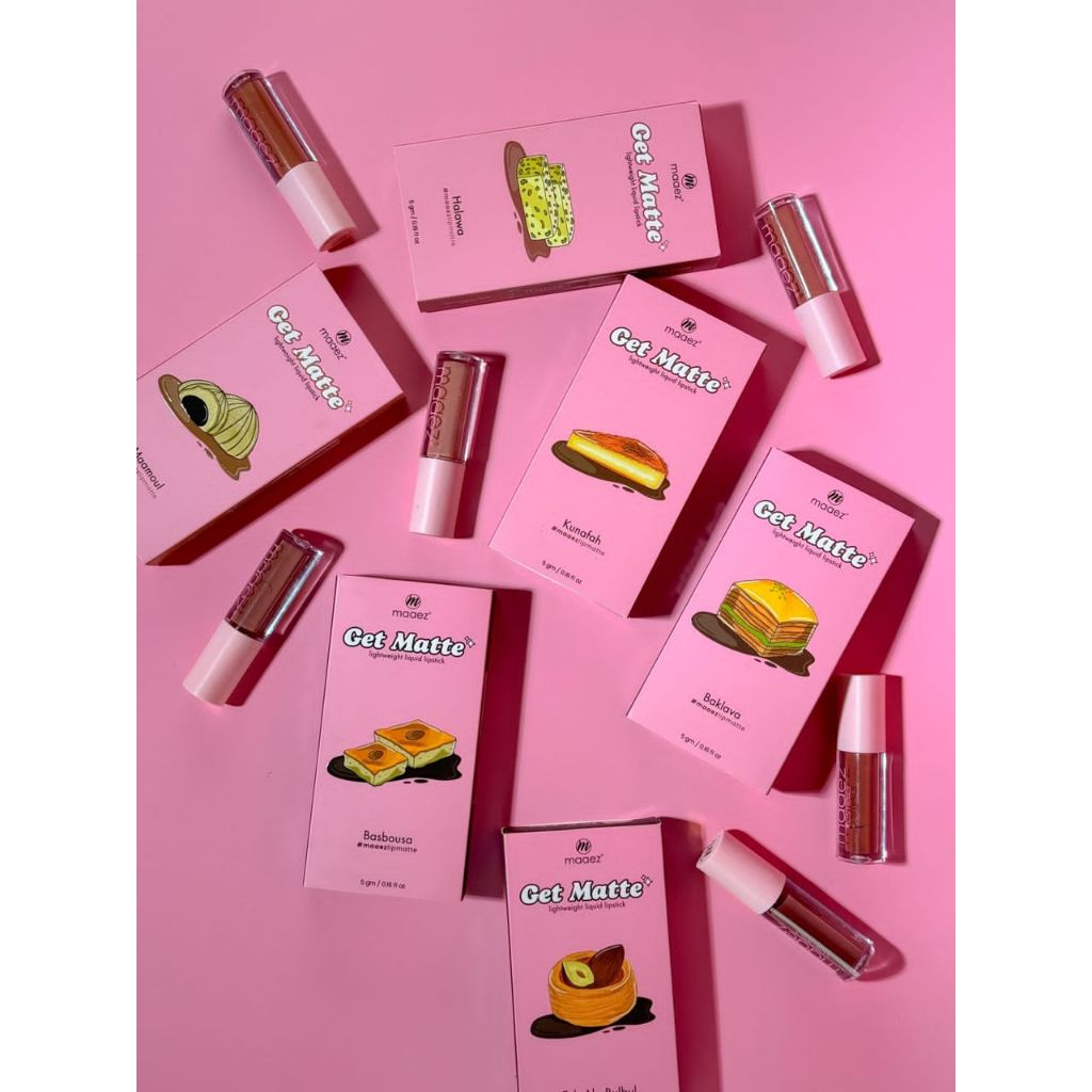NEW!!! MAAEZ GET MATTE LIPMATTE ARABIAN SWEETS EDITION | Shopee Malaysia