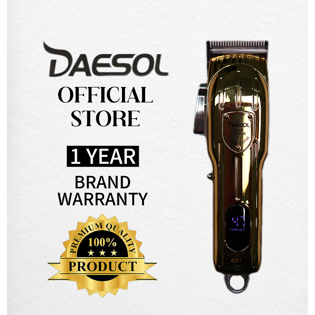Daesol Professional 5 Star Cordless Corded S-3618 Detailer Hair Trimmer ...