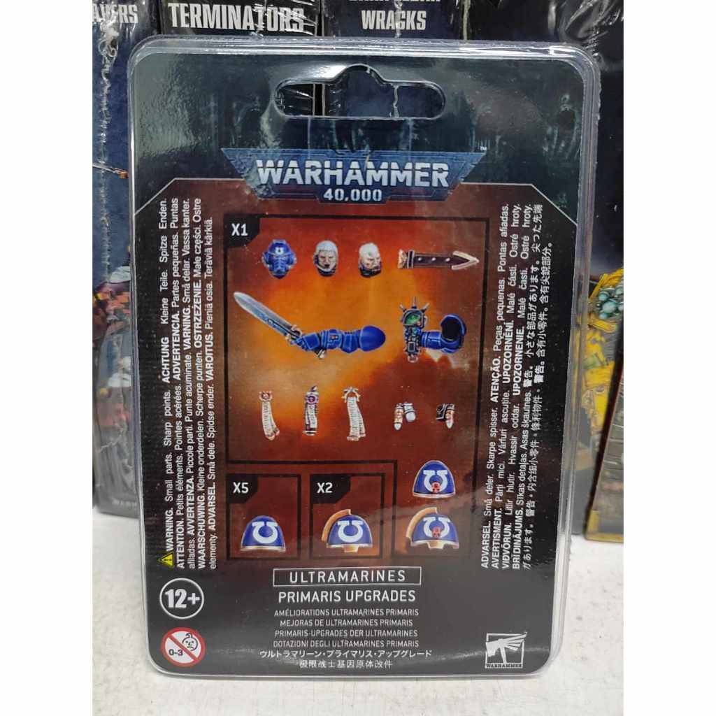 Warhammer 40K Space Marine Ultramarines Primaris Upgrade Frame | Shopee ...