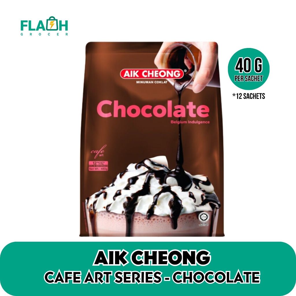 Aik Cheong Chocolate Cafe Art Series- (Chocolate /Cappuccino/ Matcha ...
