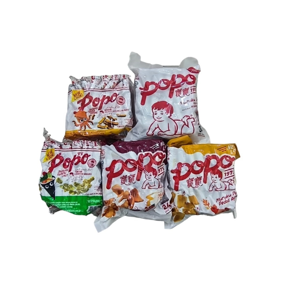 Popo Fish Muruku Flavours Original, Spicy Chicken, Squid, Seaweed ...