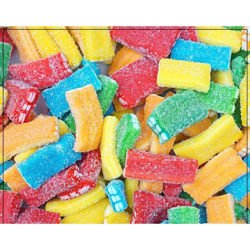 【Swt】Bebeto | Haribo | Jellopy Assorted Rainbow Mix Sour Belts Repack ...