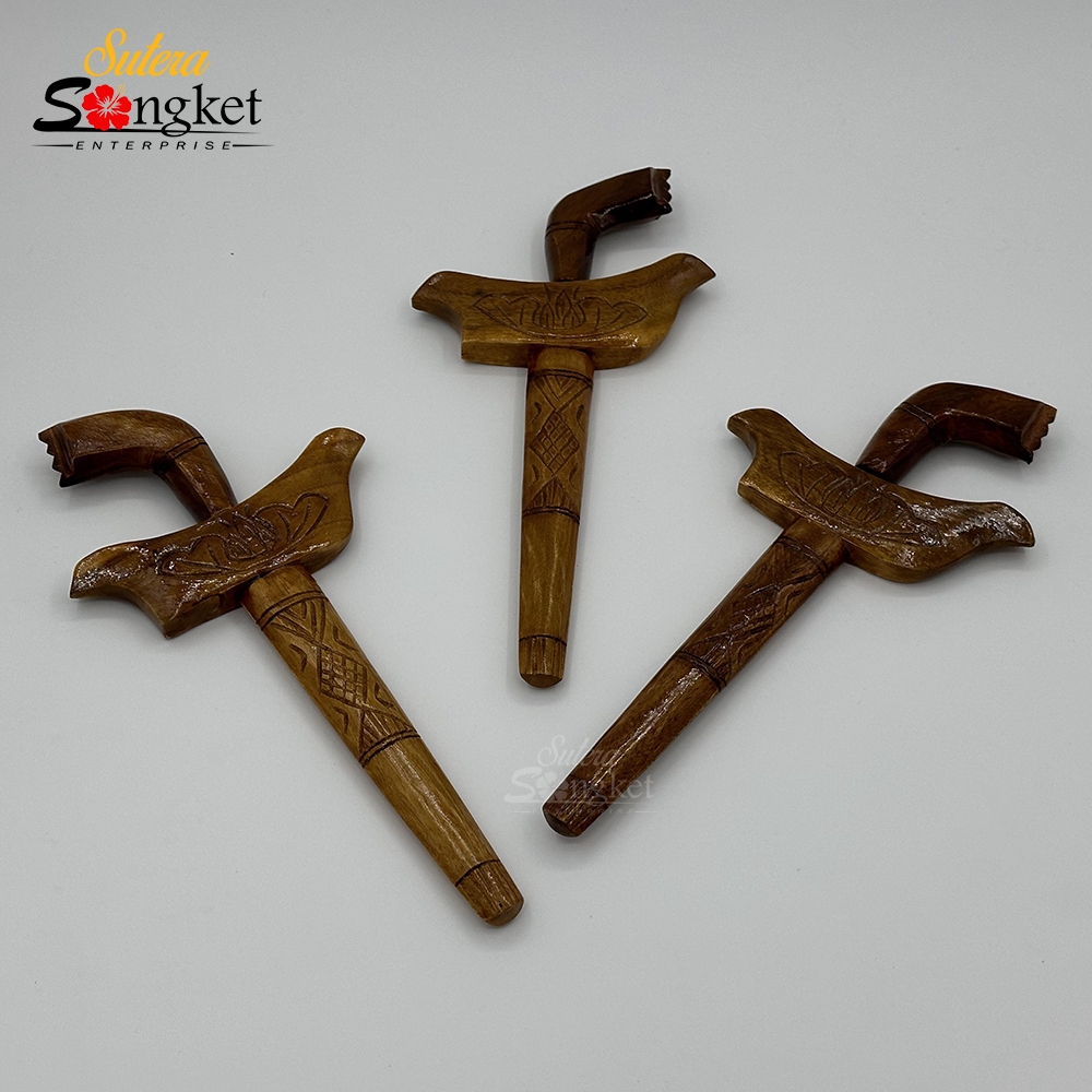 KERIS KAYU TRADISIONAL PENGANTIN REPLIKA Sesuai untuk dewasa dan kanak ...