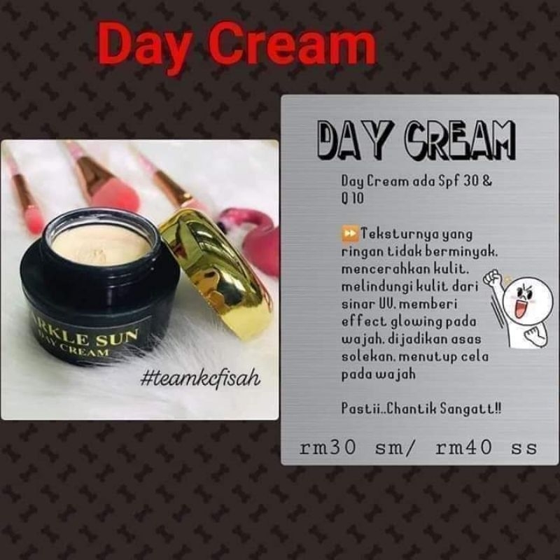 KARISMA COSMETIK📍SPARKLE SUN DAY CREAM 7G📍STOCK ORIGINAL HQ📍FREE GIFT🎁📍 ...