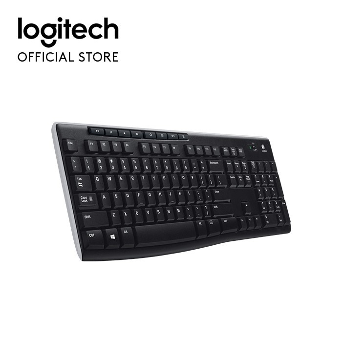 Logitech K270 Wireless Keyboard for Windows, 2.4 GHz Wireless, Full ...