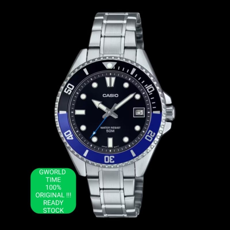 CASIO ORIGINAL MDV-10D-1A2/MDV-10D-1A2VDF/MDV-10D/MDV10D | Shopee Malaysia