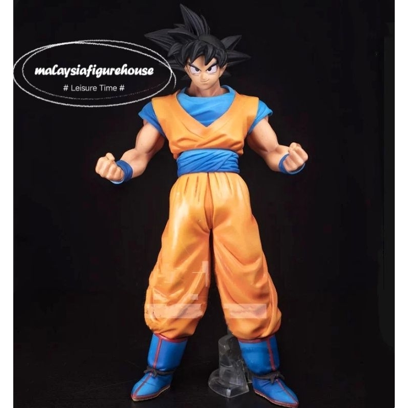 🔥READY STOCK🔥27CM DRAGON BALL Z MSP BLACK HAIR SON GOKU STAND COPY ...
