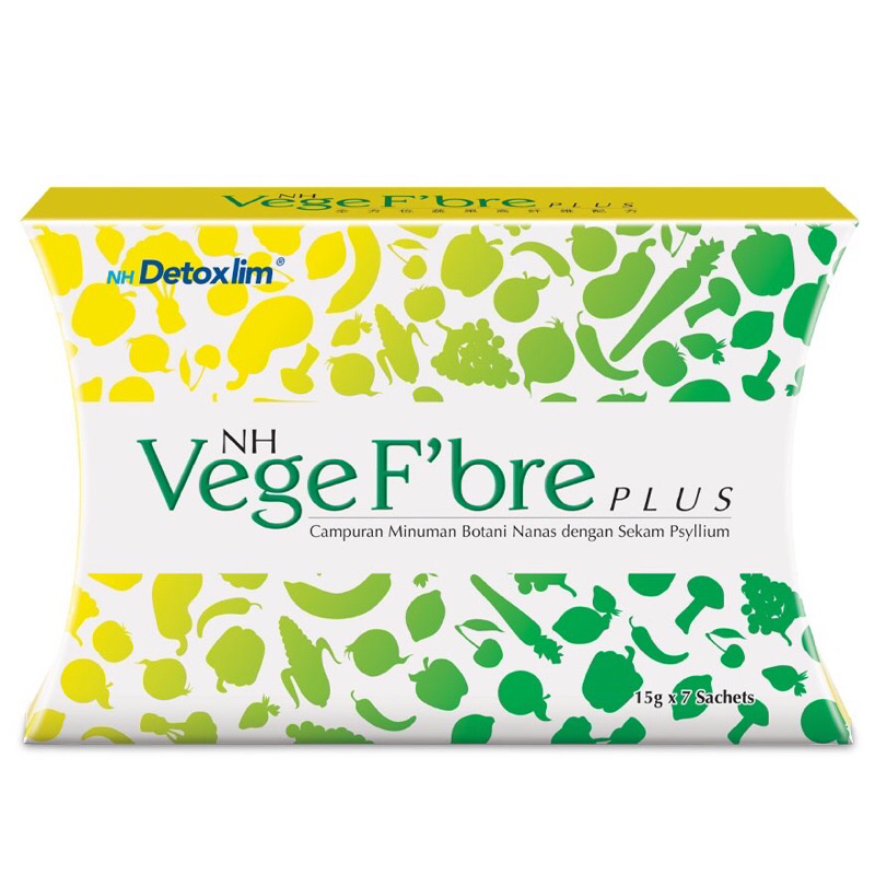 NH VEGE FBRE PLUS 15G X 7S / Fibre / Detox / Diet / Kurus | Shopee Malaysia