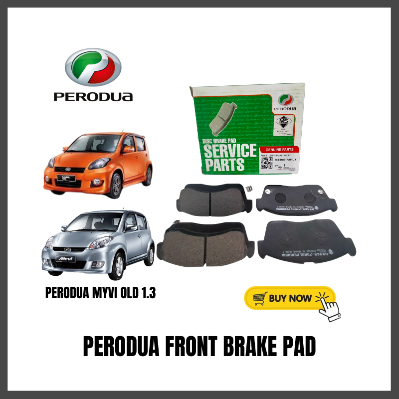Perodua Front Brake Pad Perodua Myvi Old 1.3 Depan Pedal Brek 04465 ...