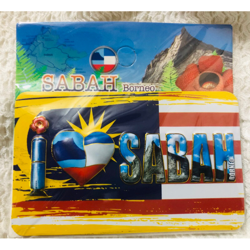 Magnet Fridge Sabah (Plastic) | Shopee Malaysia