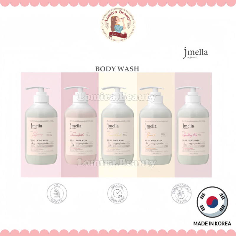 Jmella In France Body Wash｜Jmella Body Wash (500ml) •Jmella 香氛沐浴露 ...