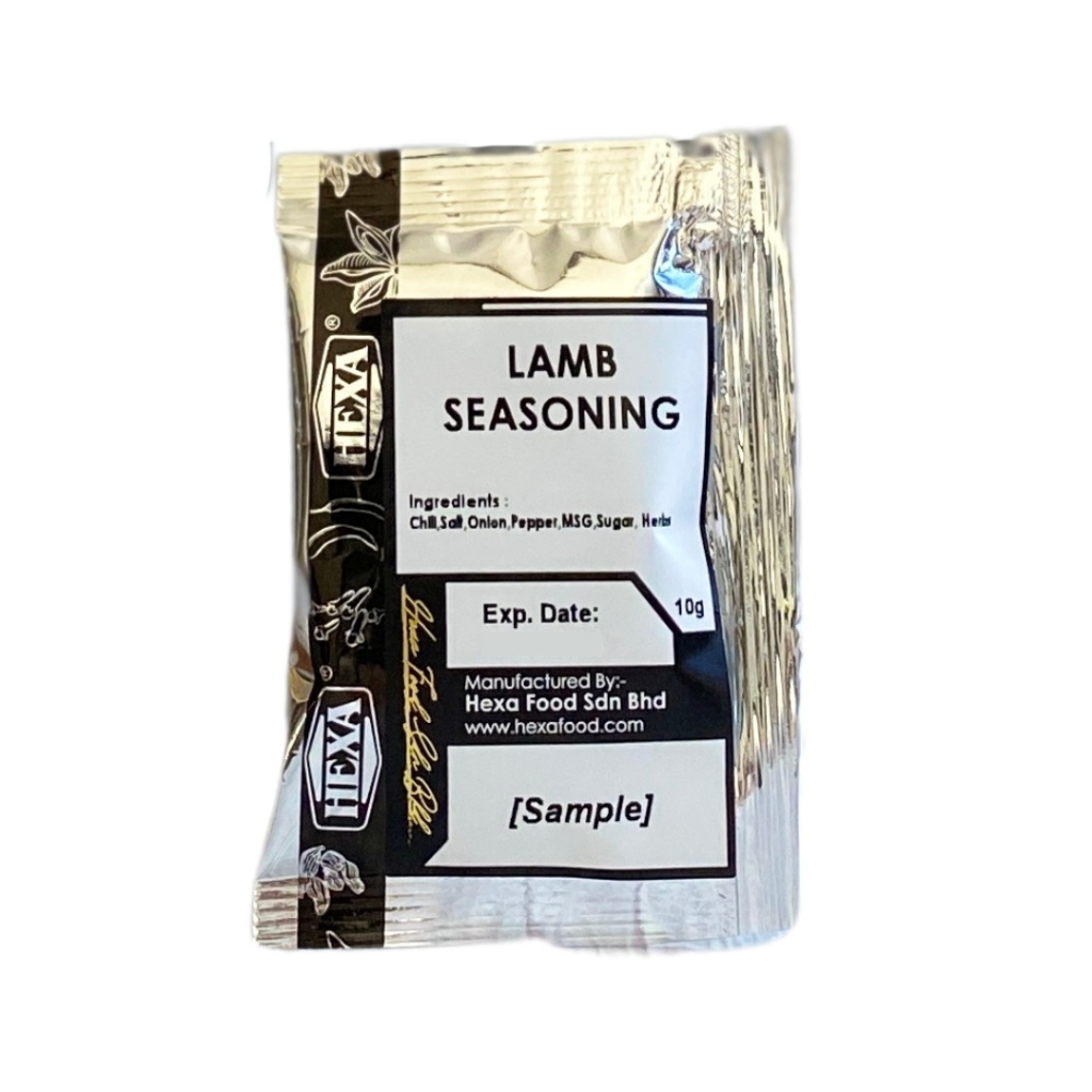 HEXA HALAL Lamb Seasoning 10gm Perapan Perasa Kambing SACHET | Shopee ...