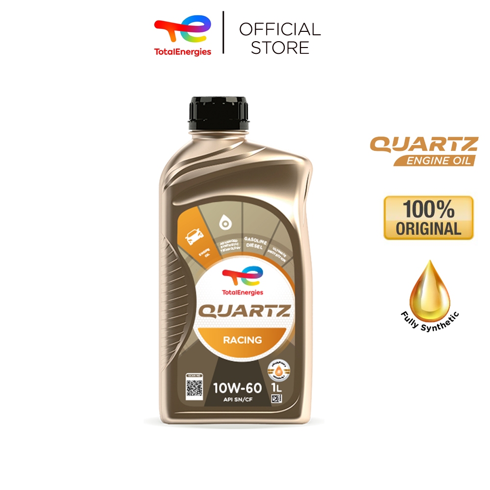 TotalEnergies Quartz Racing Fully Synthetic Engine Oil 10W-60 1L ...