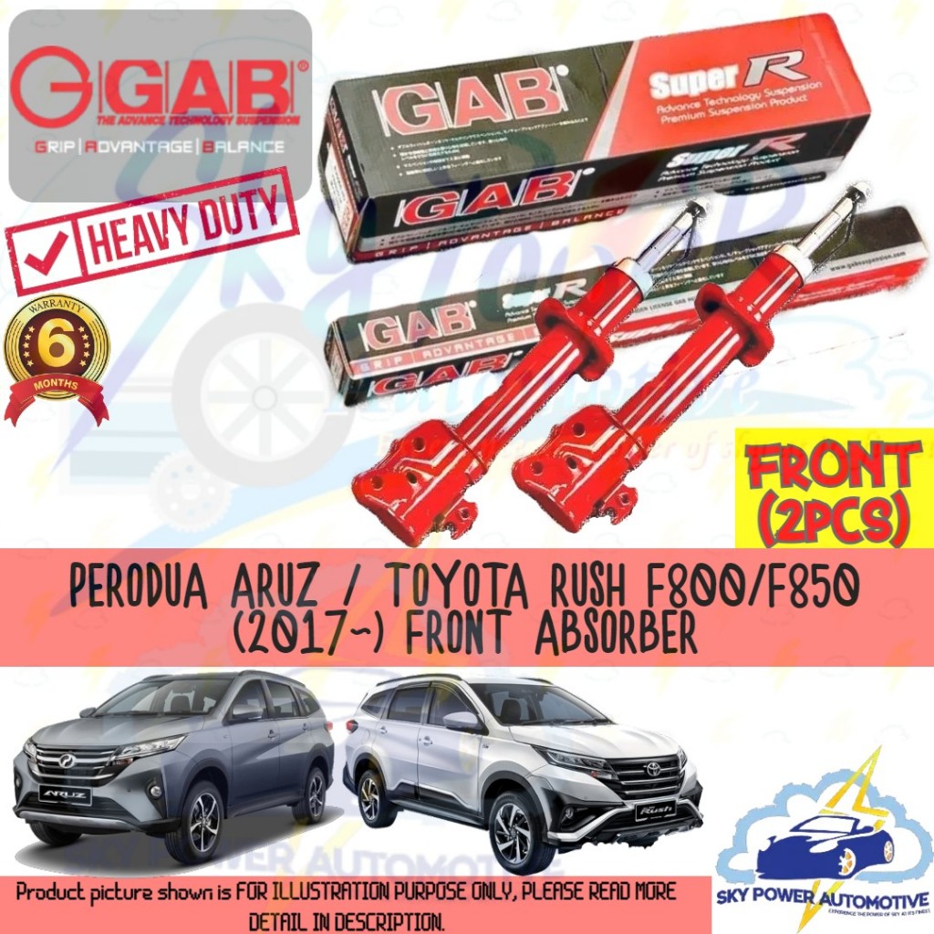 PERODUA ARUZ / TOYOTA RUSH F800 F850 GAB SUPER R SPORT PREMIUM HEAVY ...