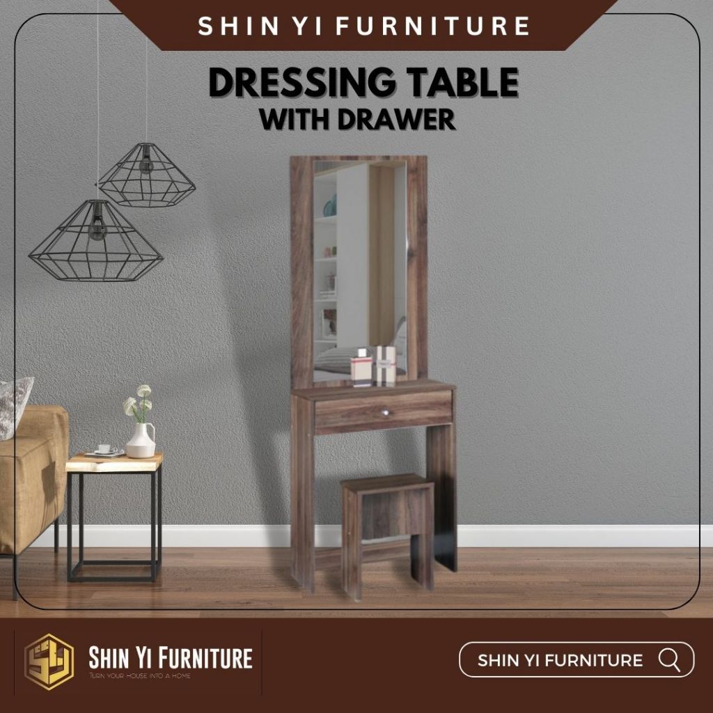[SARAWAK] Meja Makeup / Table Dressing Table With Mirror Meja Solek ...