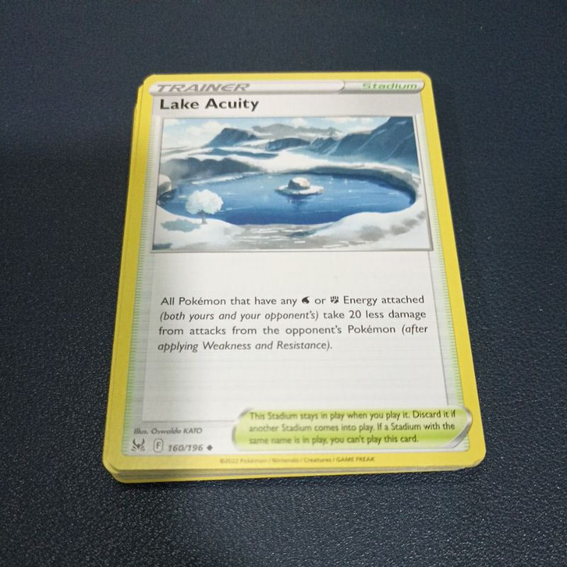 Pokemon TCG Lake Acuity - 160/196 - Uncommon | Shopee Malaysia