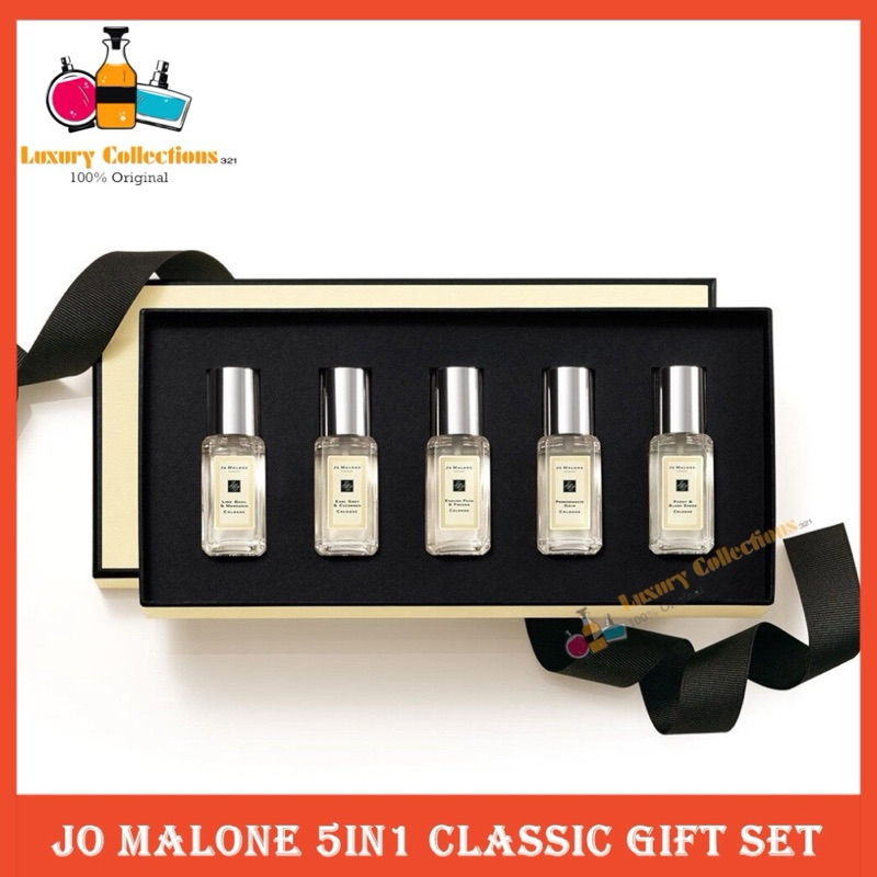 💯[Original] Jo MaIone 5in1 Gift Set Spray (5x9ml) Perfume For men ...