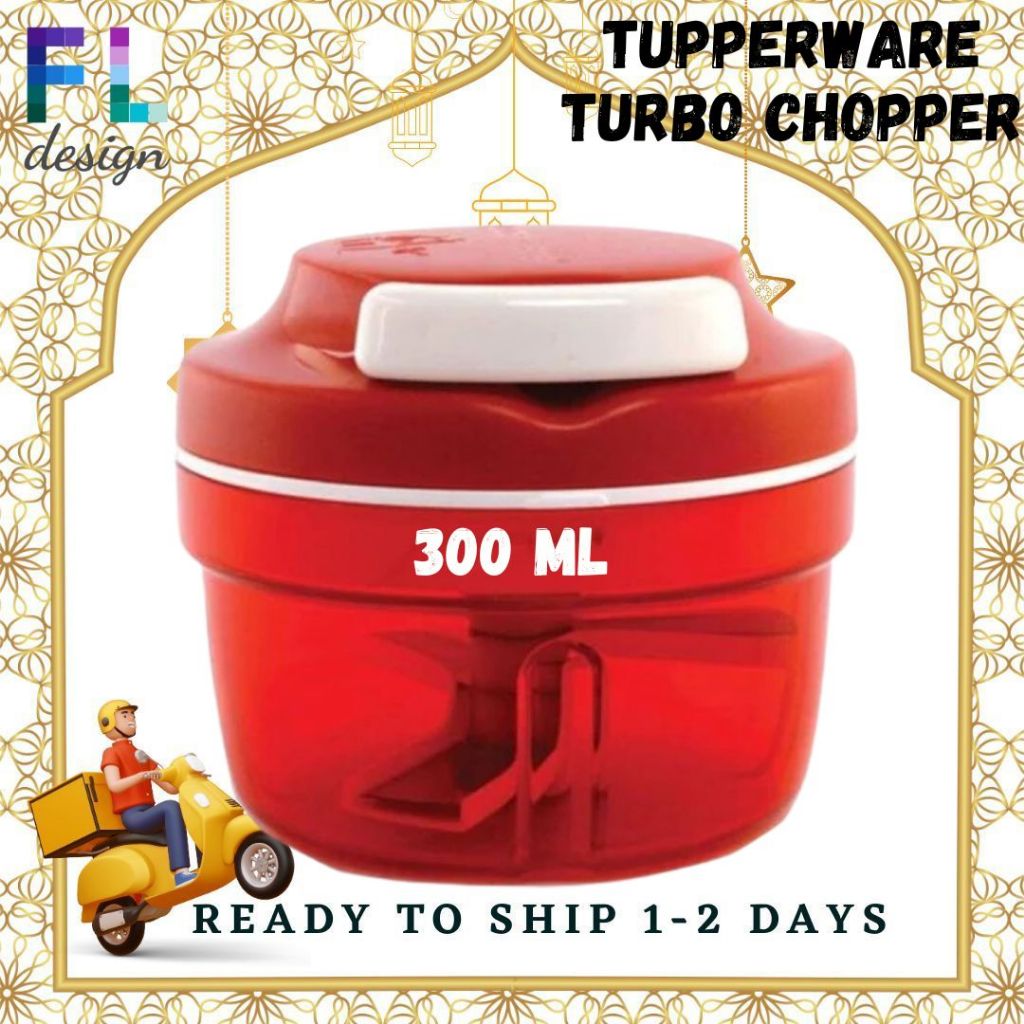 TUPPERWARE Turbo Chopper (1) 300ml | Shopee Malaysia
