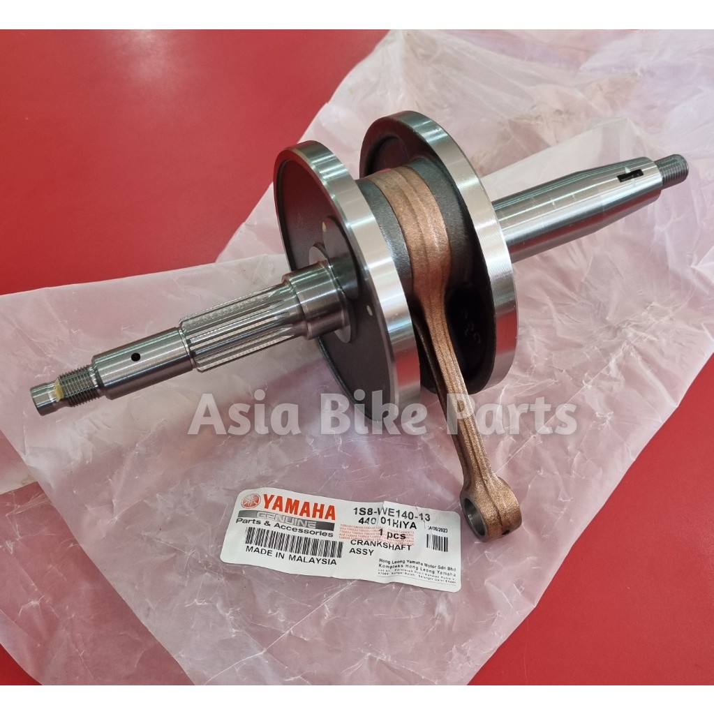 Yamaha Original LC135 V1 V2 V3 V4 V5 V6 V7 V8 4 Speed Crankshaft Assy - 1S8-WE140-13 | Shopee ...