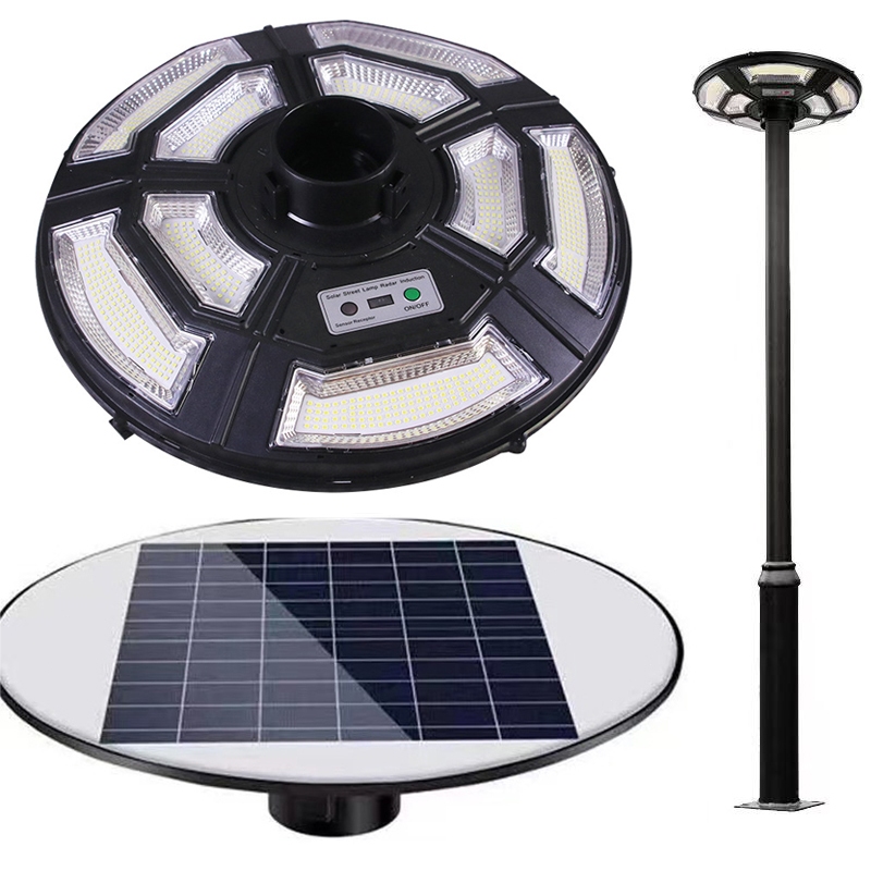 IP67 waterproof solar street lamp with pole solar lamp outdoor lighting Motion sensing street ...