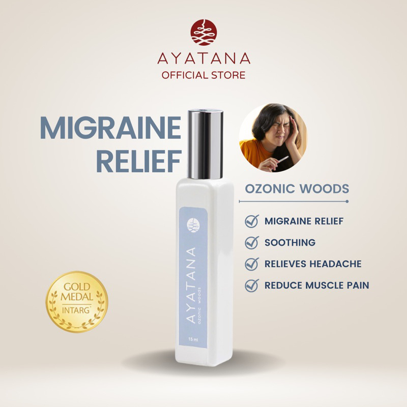 Ayatana Headache Migraines Relief Aromatheraphy Relief Oil Spray ...