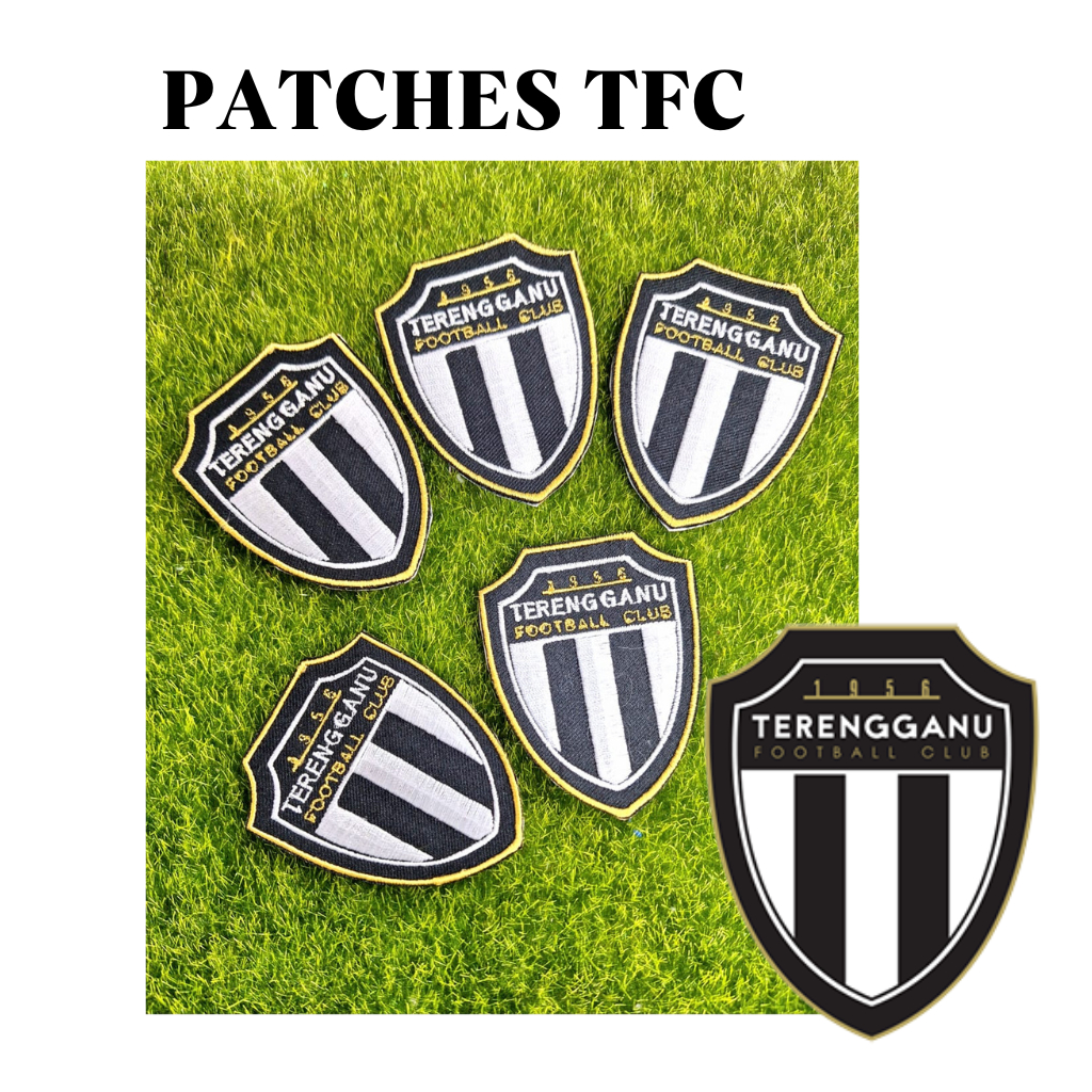 TERENGGANU FC | TFC | patches | logo TFC | logo sulam | | embroidery ...