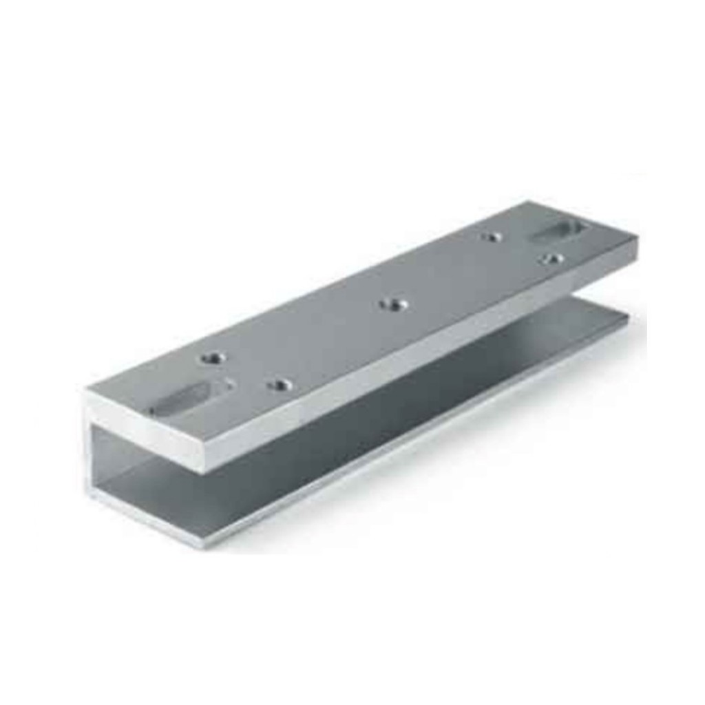 Door Access U/L Bracket Aluminum 600lbs EM lock bracket for glass door ...